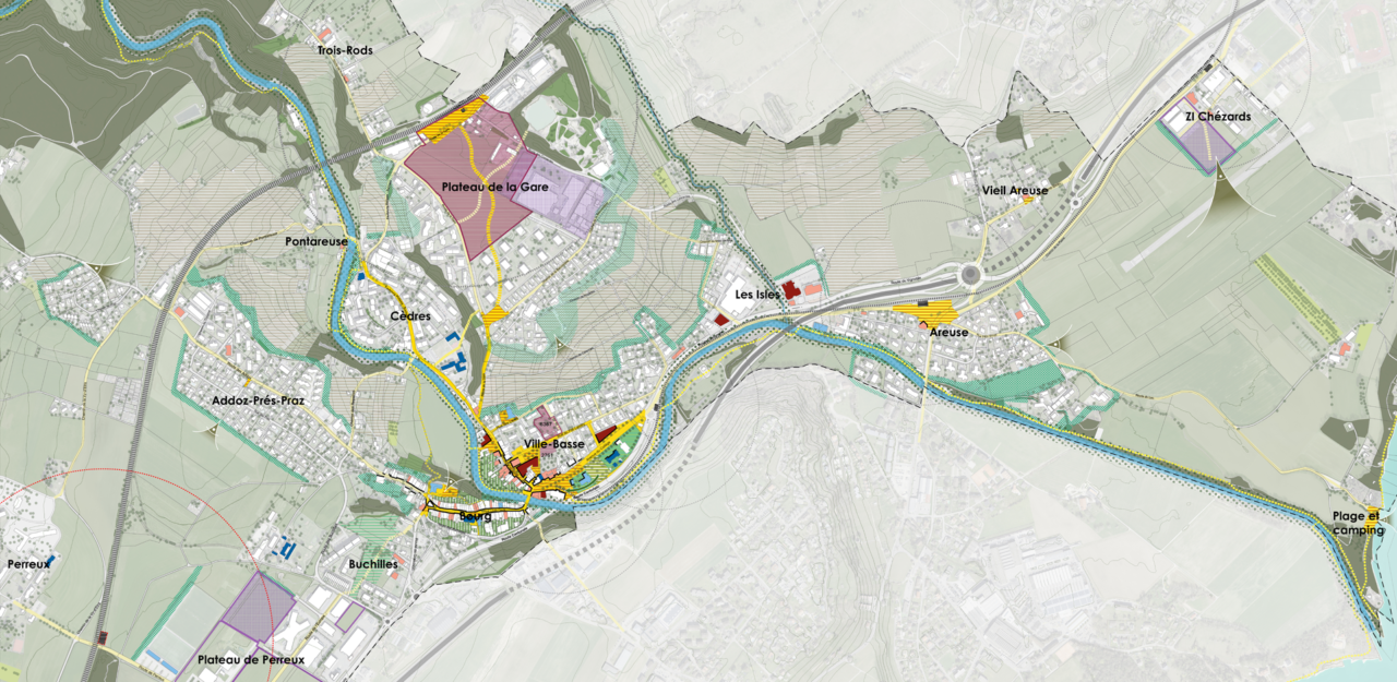 Plan directeur communal de Boudry | LMAU - Malnati Architectes ...